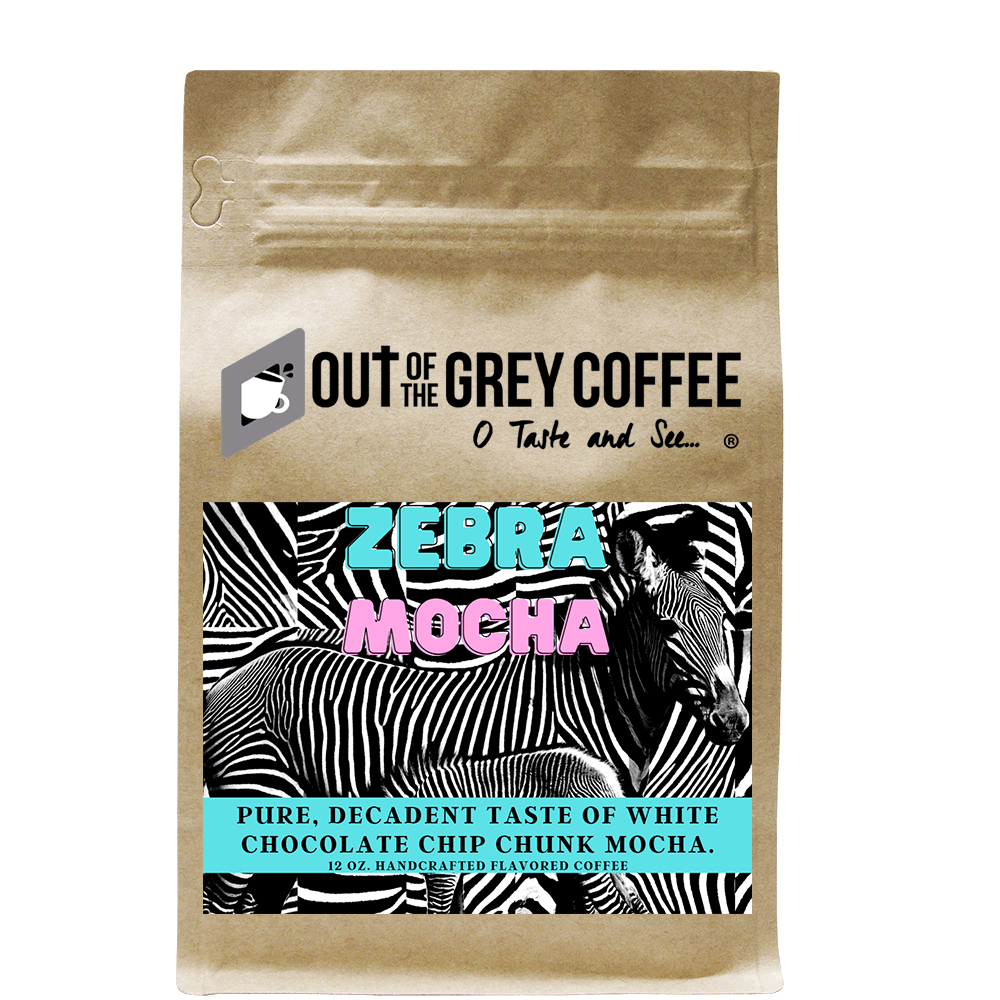 Zebra Mocha - Flavored Coffee - Coffee Roasted Daily - Out Of The Grey ...