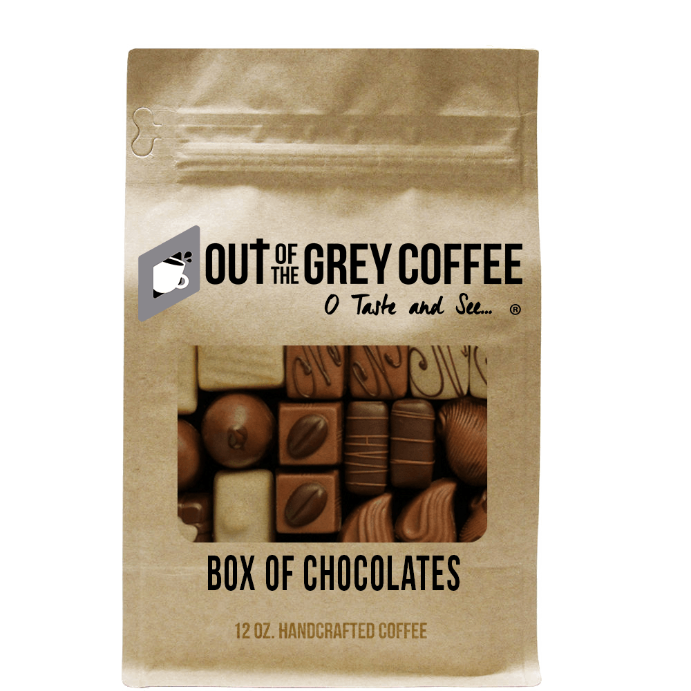Box of Chocolates - Flavored Coffee - Coffee Roasted Daily - Out Of The ...