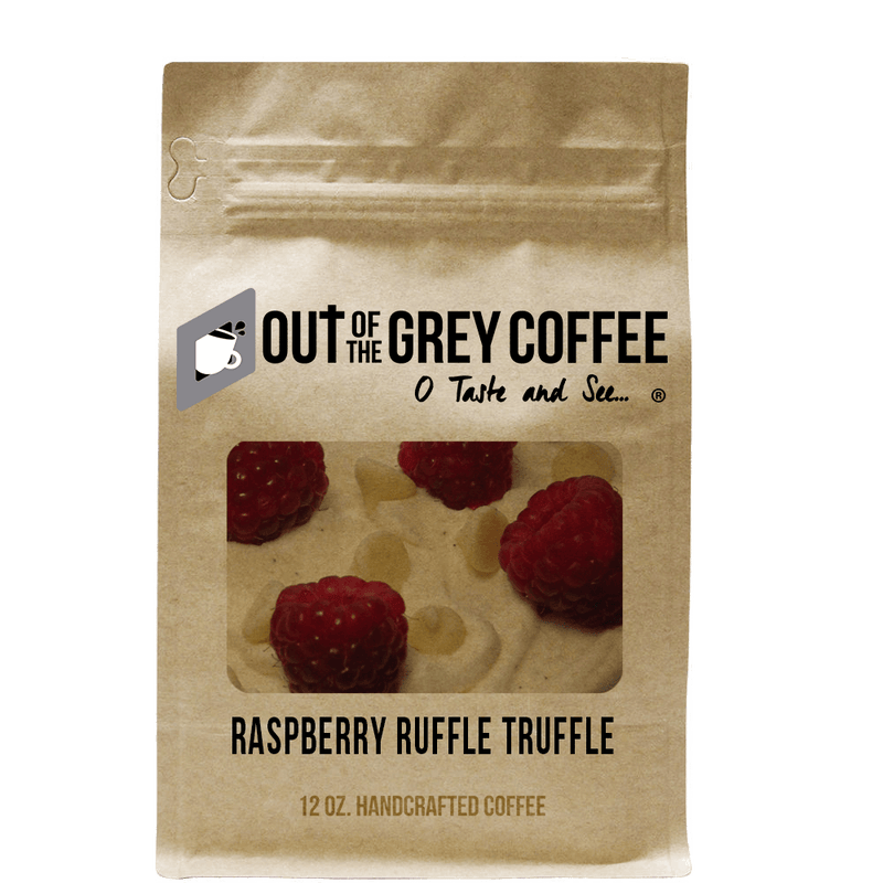 Raspberry Ruffle Truffle - Flavored Coffee - Coffee Roasted Daily - Out ...