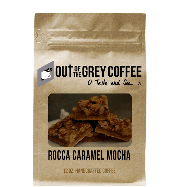 Rocca Caramel Mocha - Flavored Coffee - Coffee Roasted Daily - Out Of ...